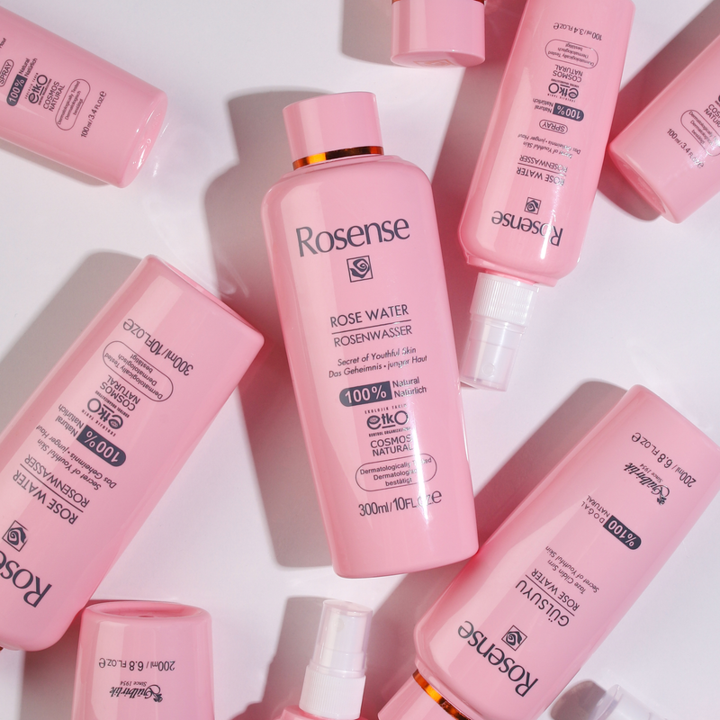 Rosense Rosenwasser | 100 % naturrein & vielseitig anwendbar